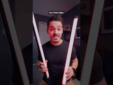 2 in 1 LED Light Tube! 📷😍