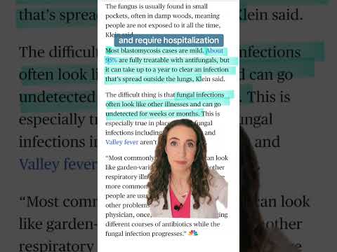 Blastomycosis news
