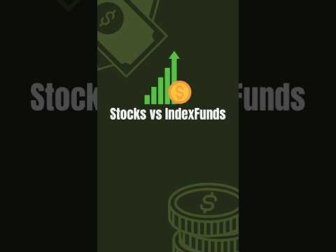 Stocks vs. Index Funds: Which is Right for You? | Investing in Stock Market #growthinvesting #invest