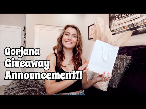 GORJANA GIVEAWAY WINNER ANNOUNCEMENT