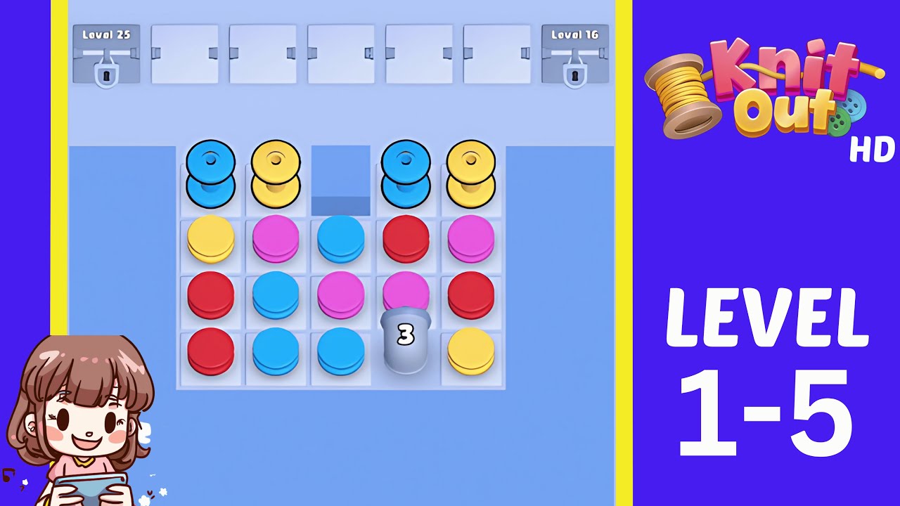 Knit Out Level 1-314 Complete Walkthrough & Guide | Video Tutorial ...