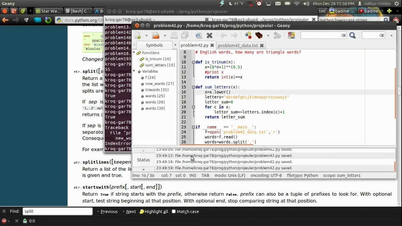 Project Euler: Problem 42 (Python)