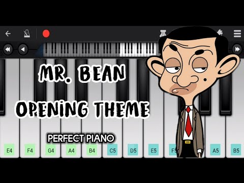 Mr. Bean Animated Opening Theme • Perfect Piano Cover • Tutorial • How to Play