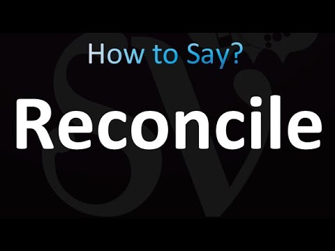 How to Pronounce Reconcile (correctly!)