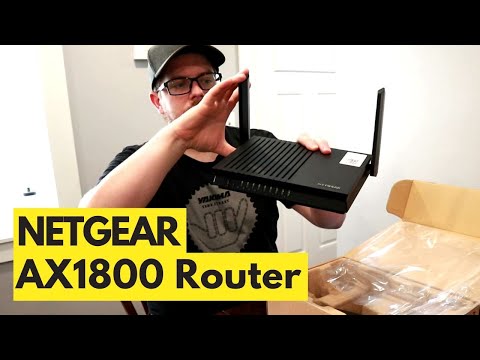 Review and Setup of NETGEAR Nighthawk AX1800 4-Stream Wifi 6 Router (RAX15) Wireless Router Firewall