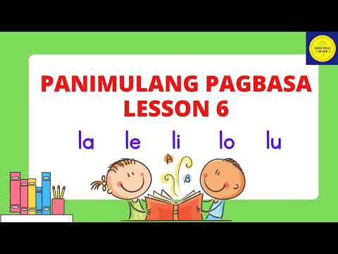 PANIMULANG PAGBASA: La Le Li Lo Lu