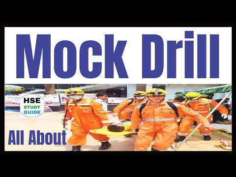 All About Mock Drill | What Is Mock Drill / Purpose / Benefits / How To Conduct / How To Fill Record