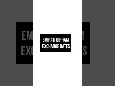 UAE Dirham Exchange rates today 23-June -2023