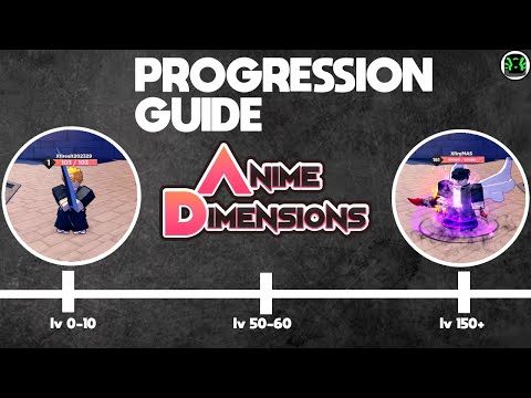 Anime Dimensions Progression guide level 0-150+