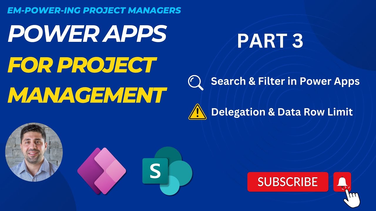 Enhance Project Management: Master Search & Filter in Power Apps