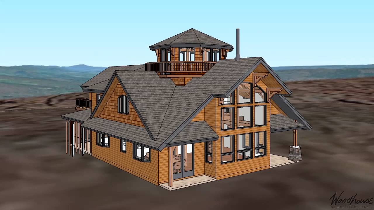 Woodhouse Custom Timber Frame Home Tour