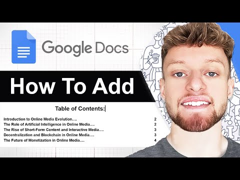 How To Make Table on Contents in Google Docs (Step By Step)