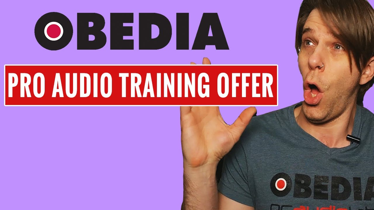 OBEDIA Pro Audio Training Trial Offer!  -- OBEDIA.com Pro Audio Training