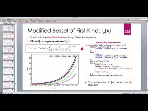 Java for Scientific Computing: Modified Bessel Function of the First Kind