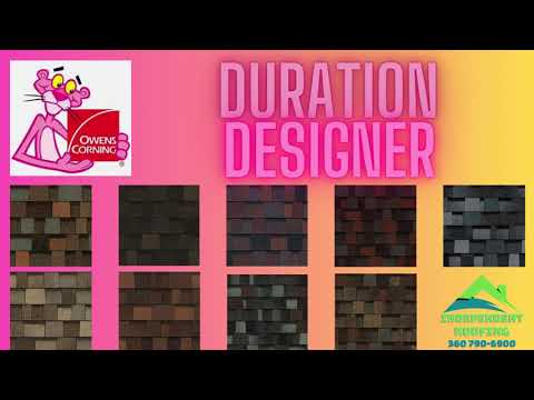 Owens Corning Duration (Designer) Shingle Colors