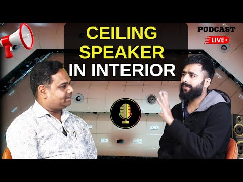 Ceiling Speaker Vs Wall Speaker | How To Calculate Quantity Of Speaker In Interiors And So On 🎧