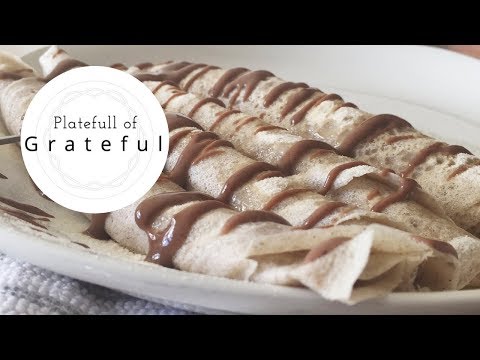 CREPES DE SARRASIN (Buckwheat Crepes) | Series 1: Healthifying French Recipes