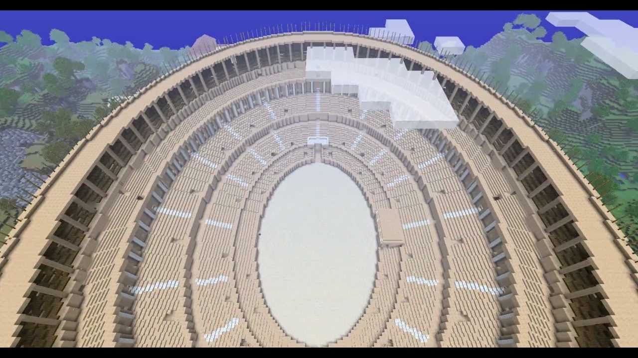 Colosseum Minecraft Blueprint
