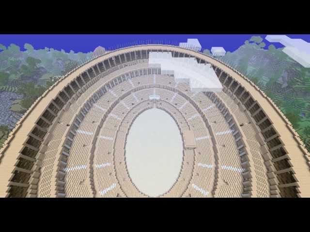 Colosseum - Ancient Rome ( Roman Building ) Minecraft Map