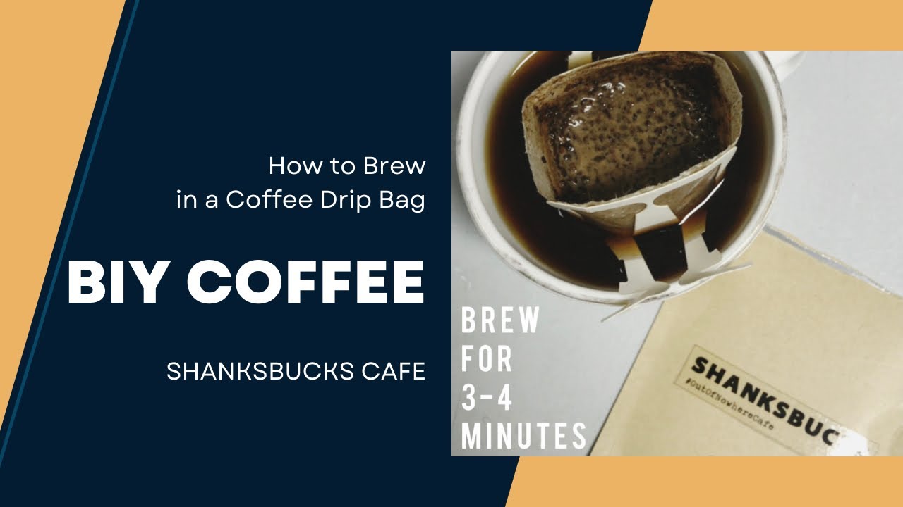 DRIP COFFEE BAG | How to brew 🤎☕️