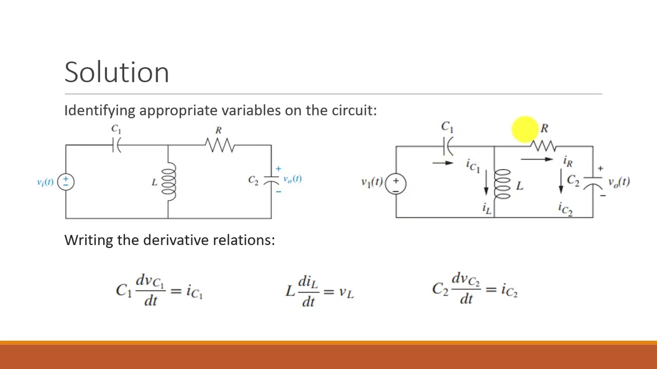 How to do State Space Representation of Electrical Systems | Control Systems