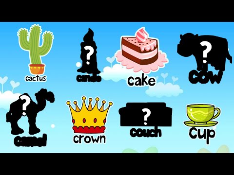 Learn Letter C Words For Kids - Words Starting With C For Kids