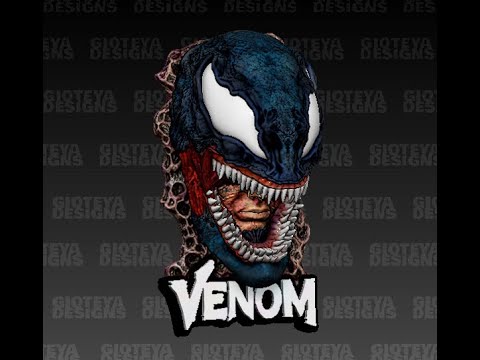 👹 Venom V1・ STL File for 3D printing・Cults