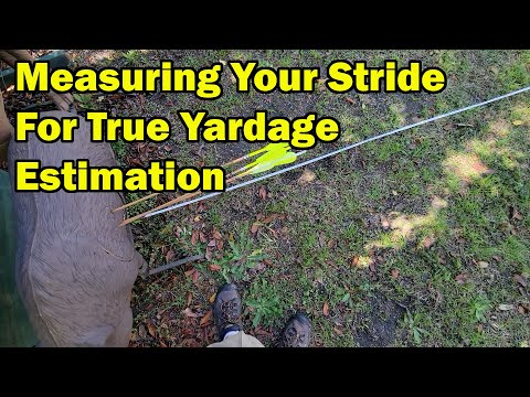 Measuring Your Stride For True Yardage Estimation