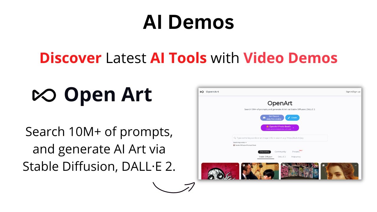 AI Demos | Generate AI Art with OpenArt's Stable Diffusion and DALL·E 2 | OpenArt Demo