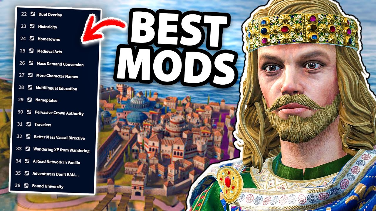 50 Essential CK3 Mods That I Can't Live Without