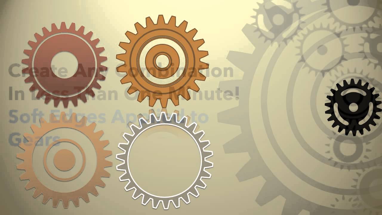 Animated Gears for PowerPoint