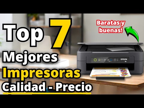 👉Las 7 Mejores IMPRESORAS MULTIFUNCIÓN de 2025 [Para CASA o NEGOCIO✅]