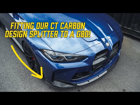 CT Carbon | BMW G80 | How To Fit Our CT Carbon Splitter!