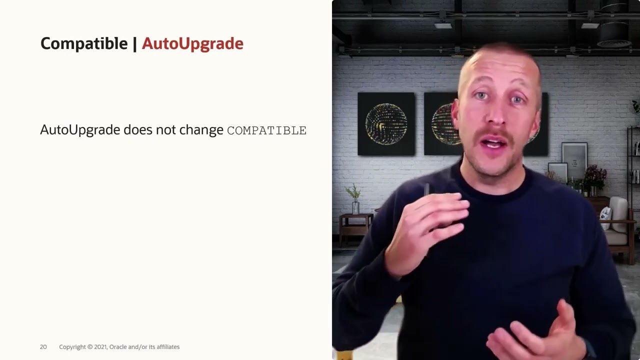 Recommendation for changing compatible parameter in Oracle Database