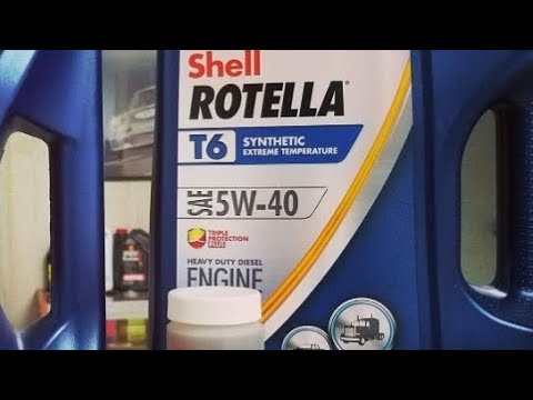 5W-40 Rotella T6 Oil analysis on 3.0L Duramax.