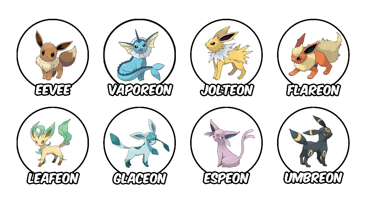 Every Eevee Evolution Explained In 10 Minutes