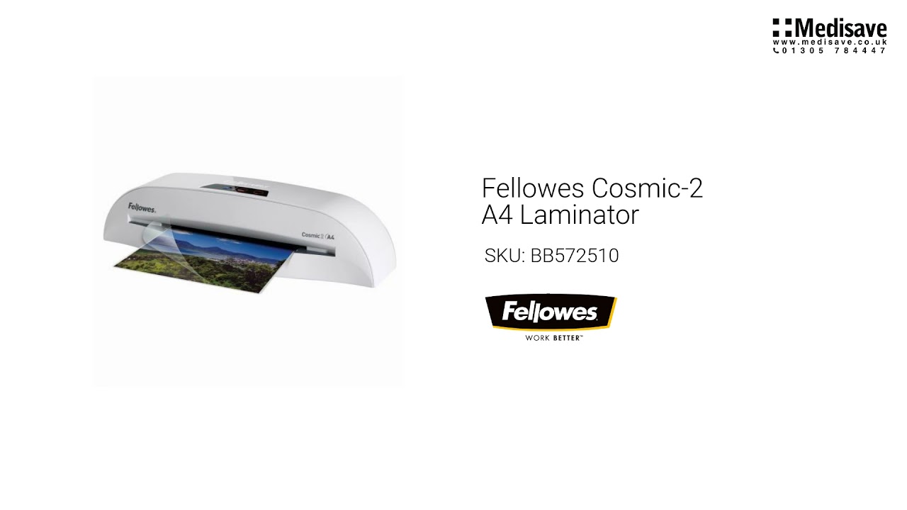 Fellowes Cosmic 2 A4 Laminator BB572510