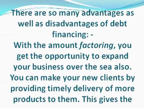 Advantage and disadvantage of Debt Financing