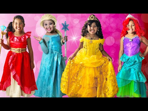 16 Halloween Costumes Disney Princess Dress up Princess Anna Queen Elsa