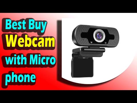Webcam with Microphone | Computer Camera for Laptop Desktop PC