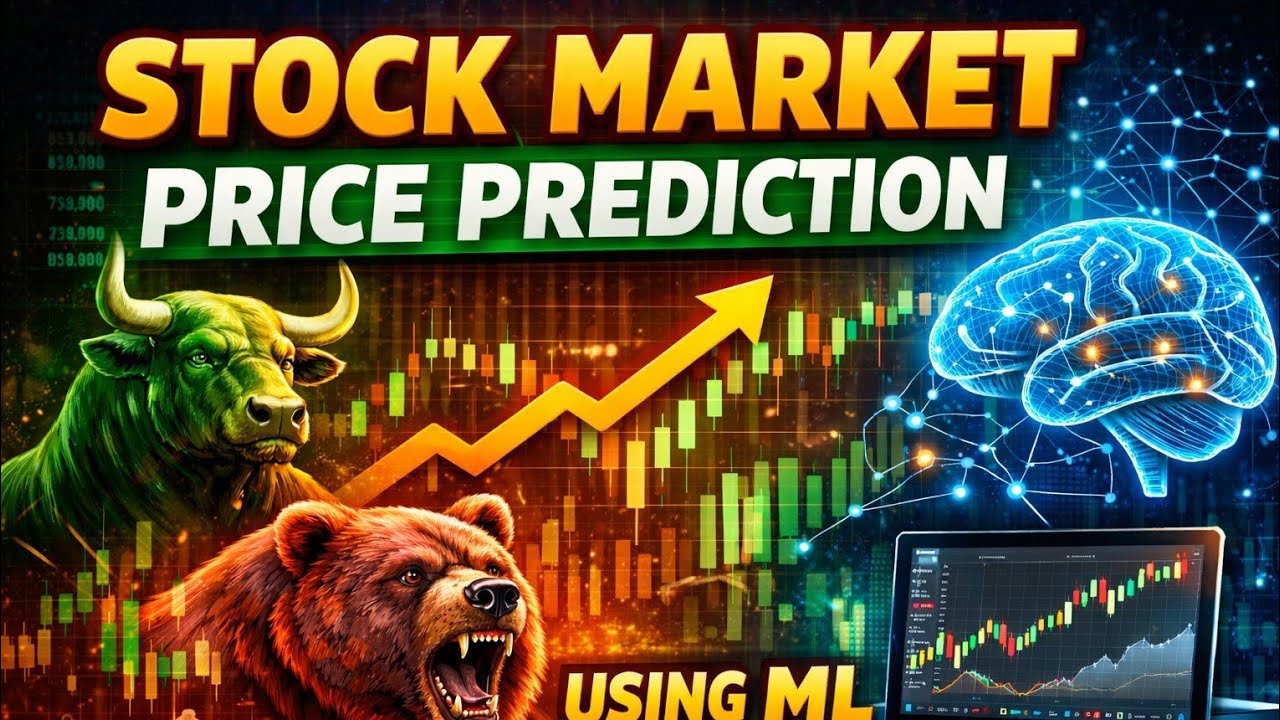 Stock Market Prediction Using Machine Learning | Full Project with Output (Python)