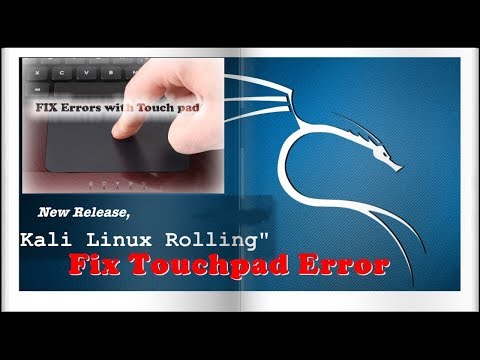 kali linux tap to touch fix | Touchpad Tapping error Solved — KALILINUX – cybertwist