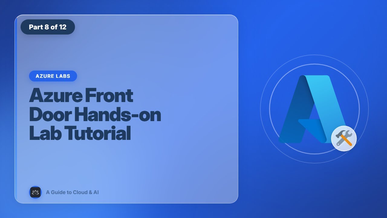 Azure Front Door Hands-on Lab Tutorial