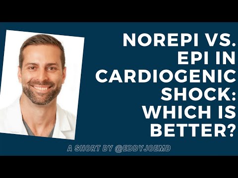 Norepinephrine or Epinephrine as a Vasopressor in Cardiogenic Shock: Which is Better?