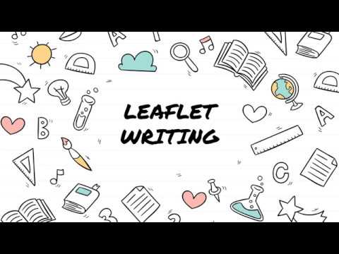 Leaflet Writing