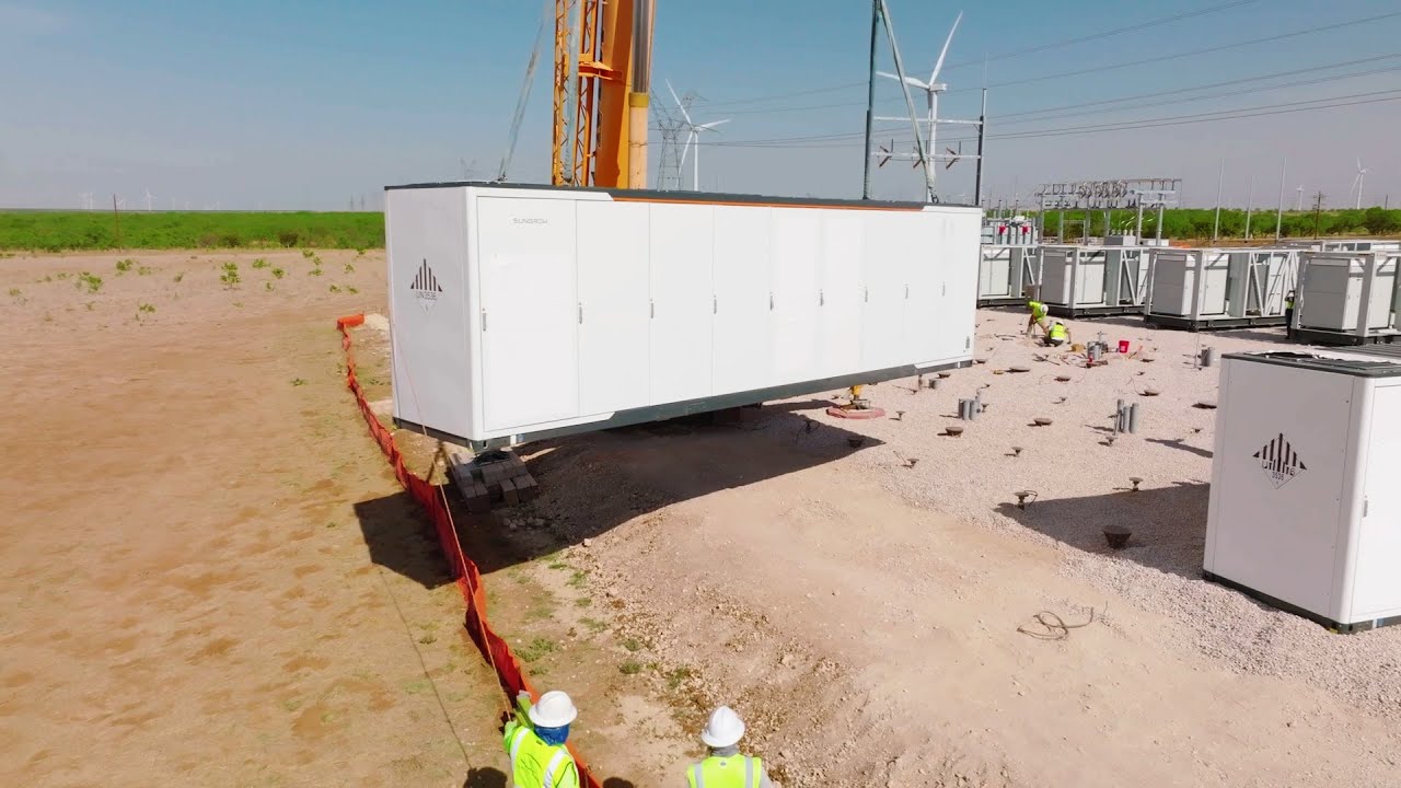 Sungrow's 1st US Project featuring PowerTitan ESS