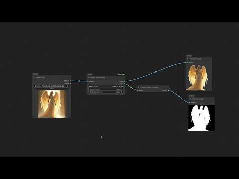 ComfyUI Remove Image Background workflow