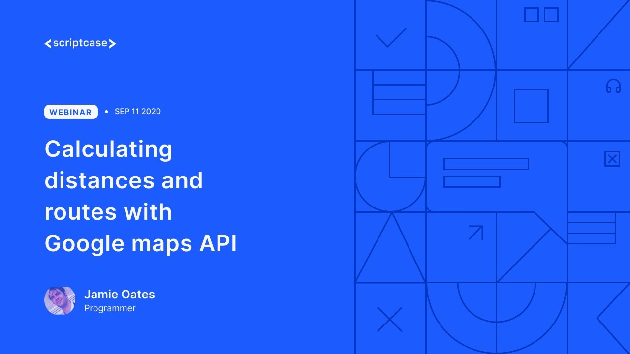 Scriptcase - Calculating distances and routes with Google maps API