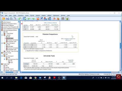 SPSS (11): Two-Way ANOVA (Interaction Effect of Two Categorical Variables)