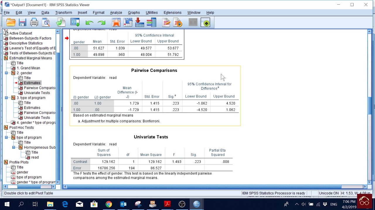 SPSS (11): Two-Way ANOVA (Interaction Effect of Two Categorical Variables)